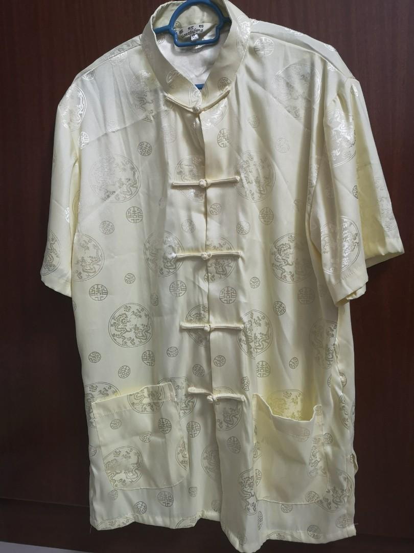 Chinese men cheongsam, Men's Fashion, Tops & Sets, Formal Shirts on ...