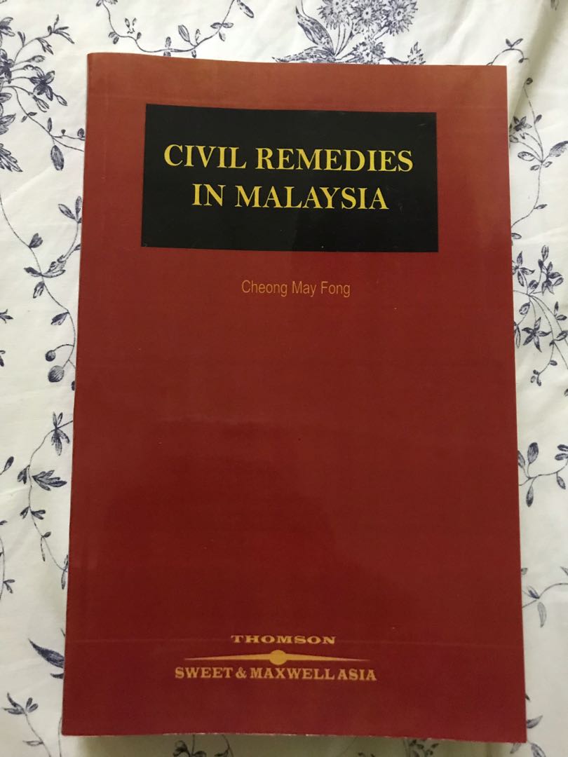 Civil Remedies in Malaysia by Cheong May Fong, Hobbies & Toys, Books ...