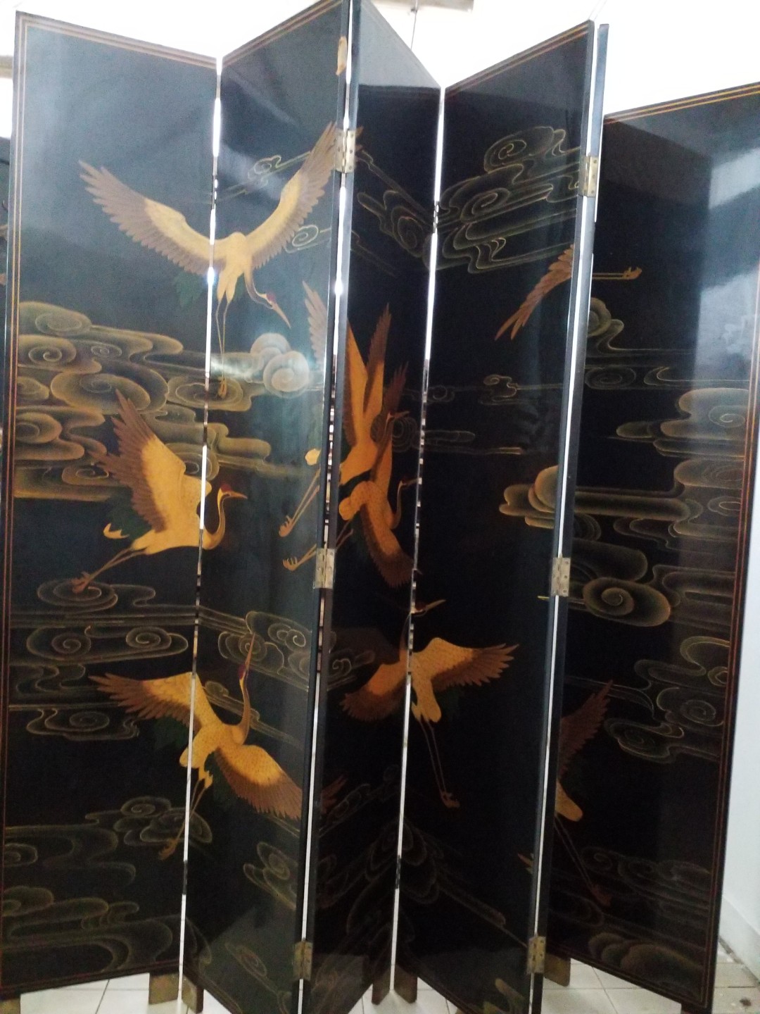 CLASSIC WOODEN CHINESE DIVIDERS (6 PANELS), Furniture & Home Living ...