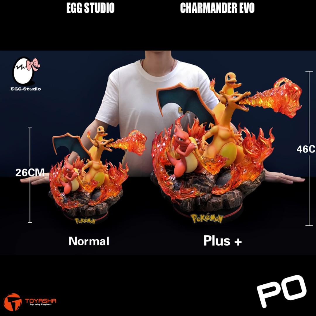 Egg Studio - Charmander Evolution, Hobbies & Toys, Toys & Games on ...
