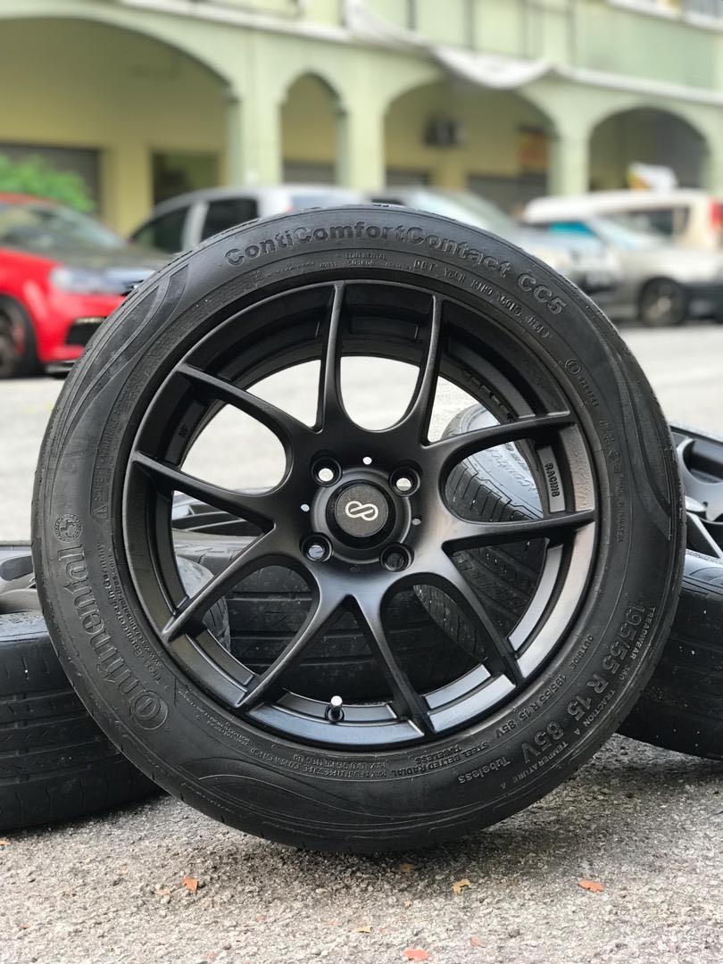 ENKEI PF01 15 INCI, Auto Accessories on Carousell