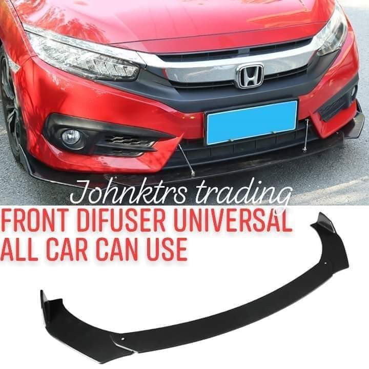 FRONT BUMPER DIFUSER UNIVERSAL, Auto Accessories on Carousell