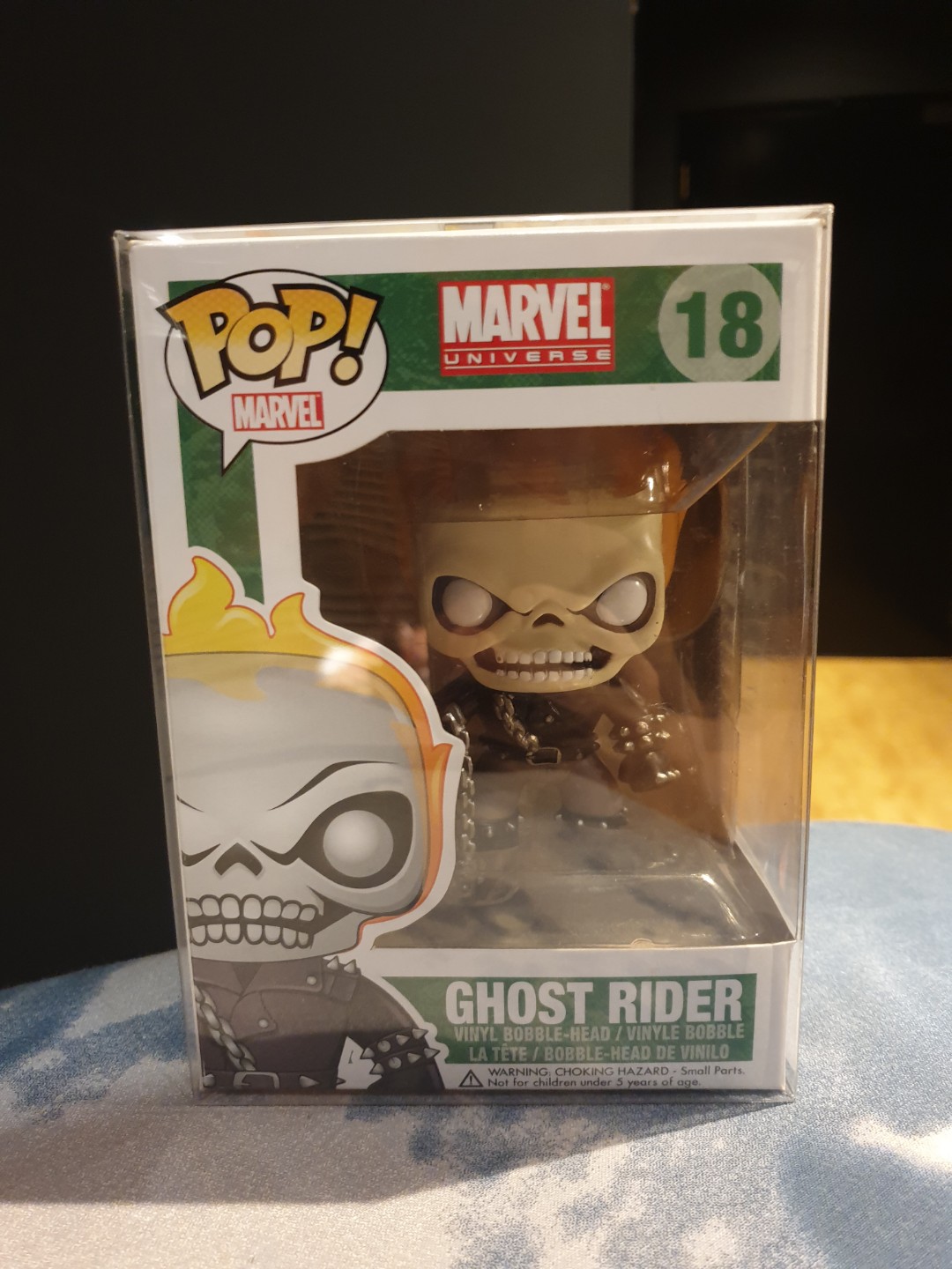 Ghost rider funko pop #18, Hobbies & Toys, Toys & Games on Carousell