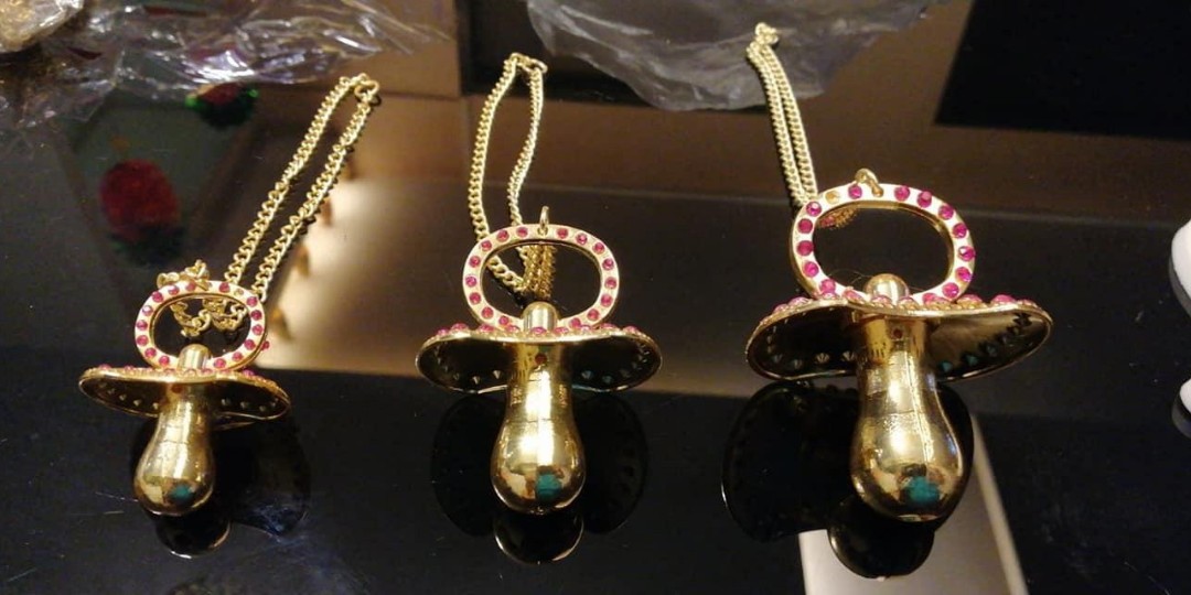 Gold pacifier, Everything Else on Carousell