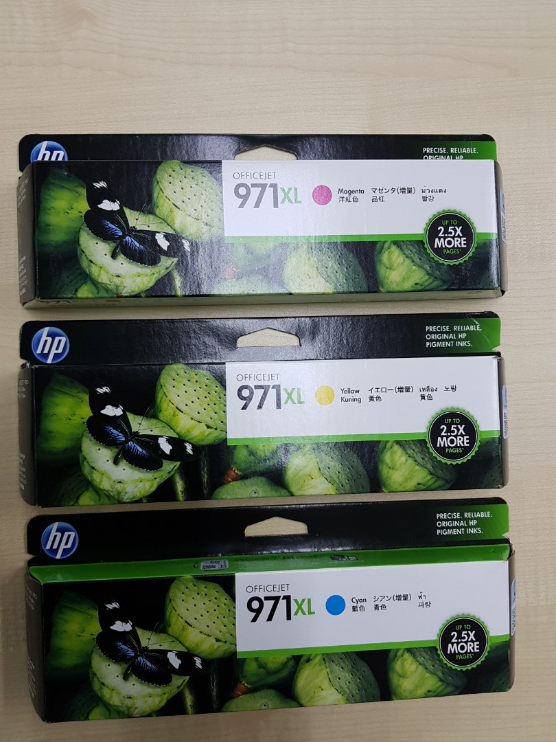 Hp Officejet Pro Colour Ink Cartridge Hobbies Toys Stationery Craft Other Stationery