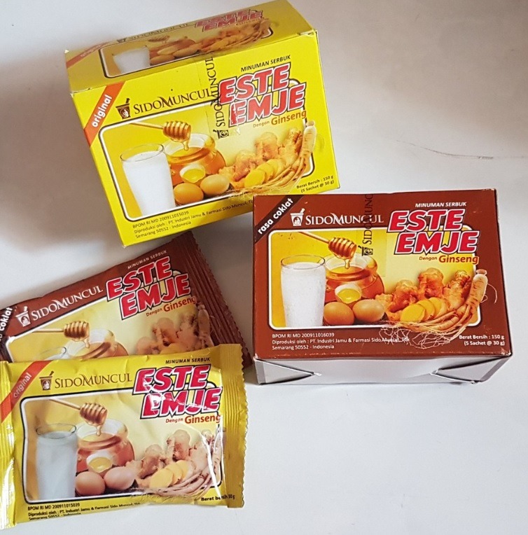 Jamu sachet STMJ [ Susu + Telur + Madu + Jahe (halia) ] (Sila baca ...