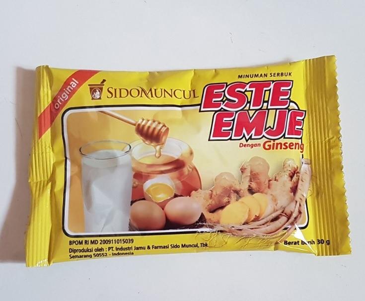 Jamu sachet STMJ [ Susu + Telur + Madu + Jahe (halia) ] (Sila baca ...