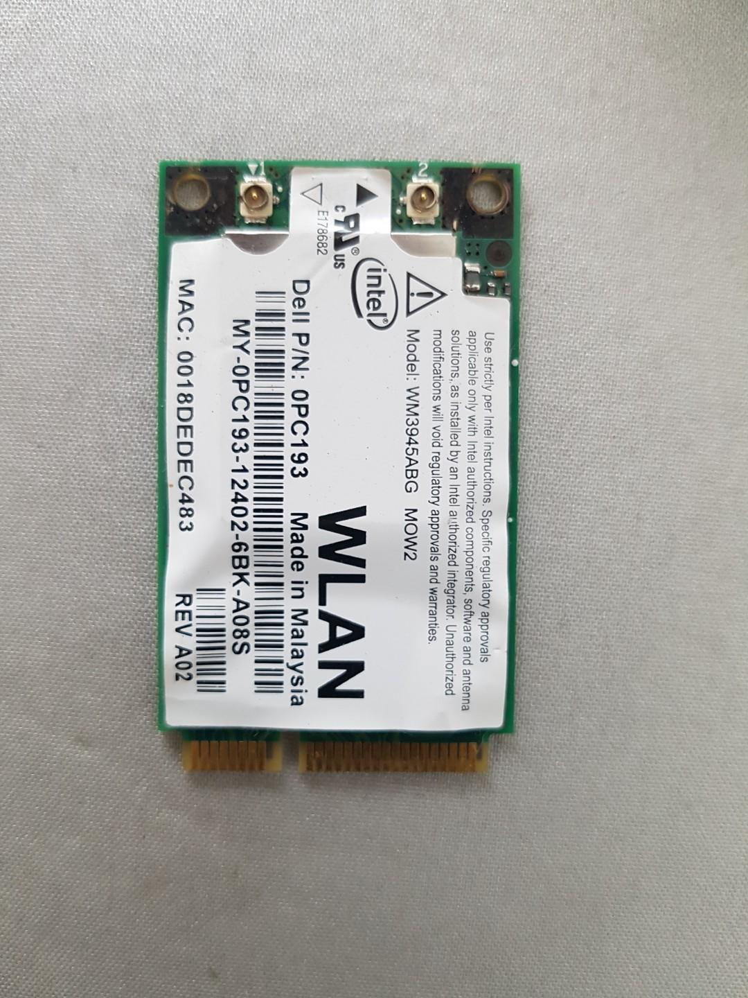 Laptop intel Wireless card, Computers & Tech, Parts & Accessories ...