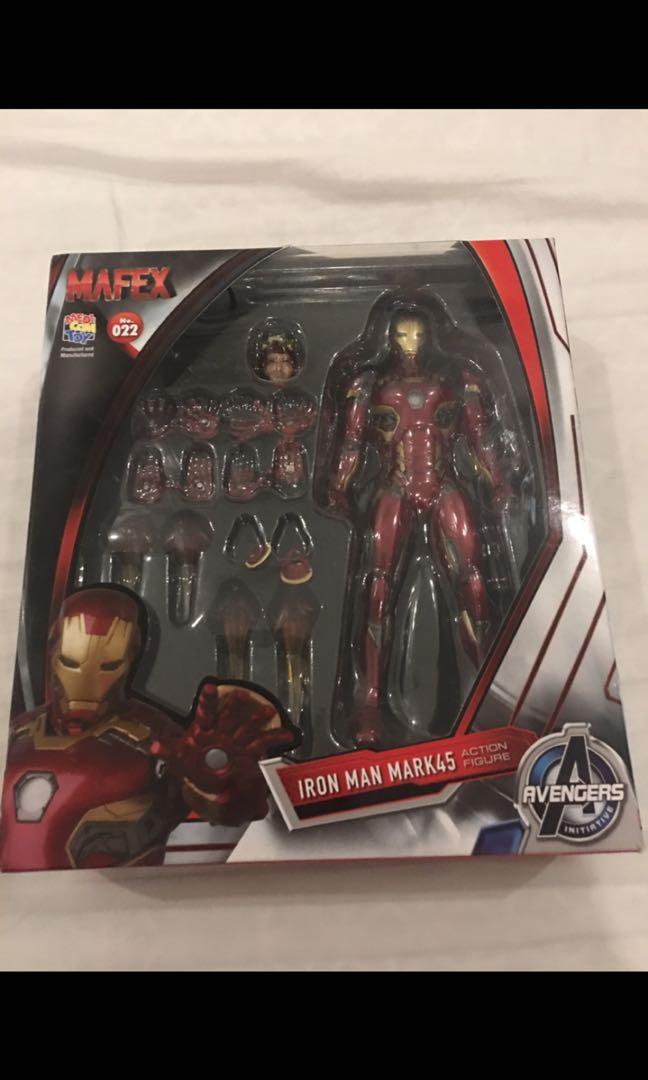 MAFEX Iron Man Mark 45 MISB Action Figure by Medicom, Hobbies & Toys ...