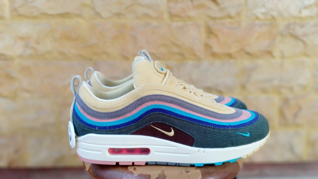 Nike Air Max 1/97 Sean Wotherspoon, Fesyen Pria, Sepatu , Sneakers di ...