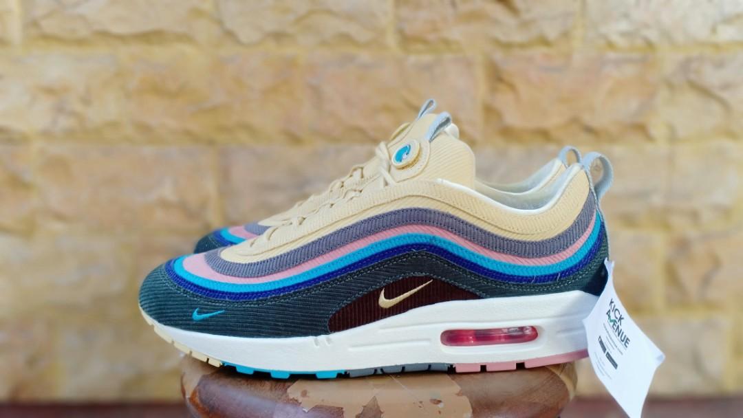 Nike Air Max 1/97 Sean Wotherspoon, Fesyen Pria, Sepatu , Sneakers di ...