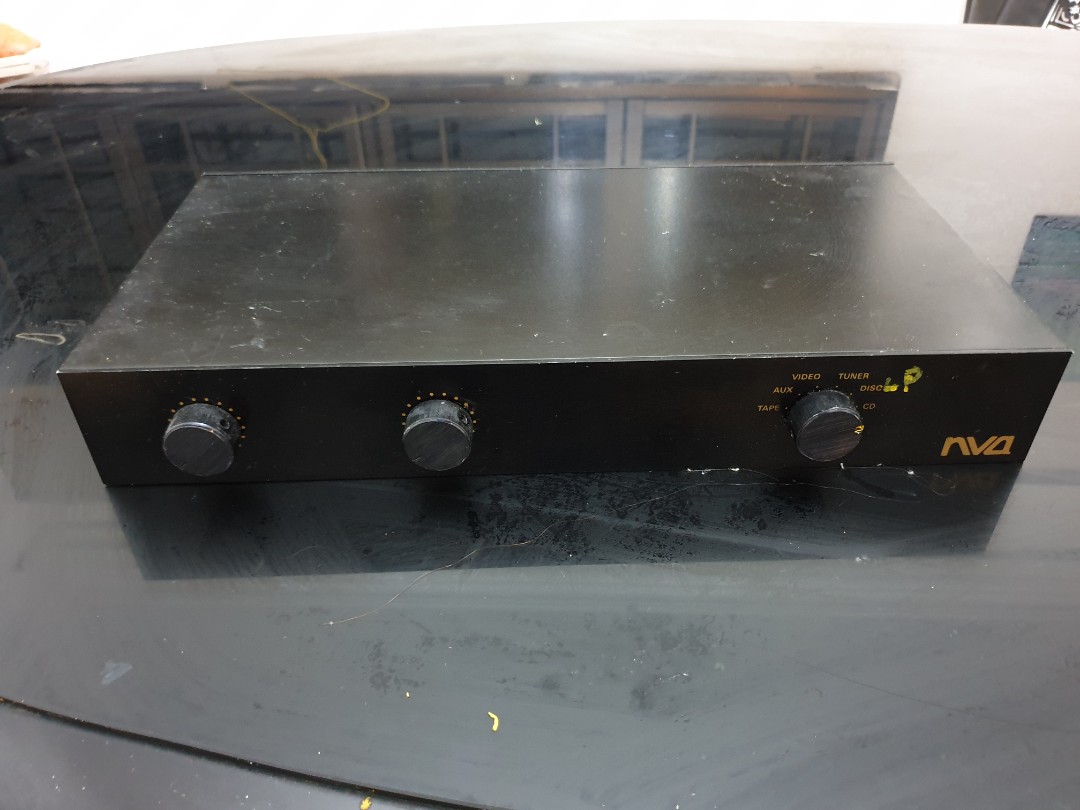 NVA P90 passive pre-amplifier, Electronics, Audio on Carousell
