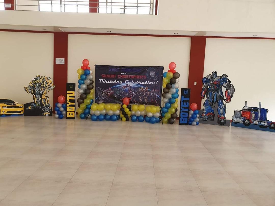 Optimus Prime and Bumble Bee standee, Hobbies & Toys, Toys & Games on ...