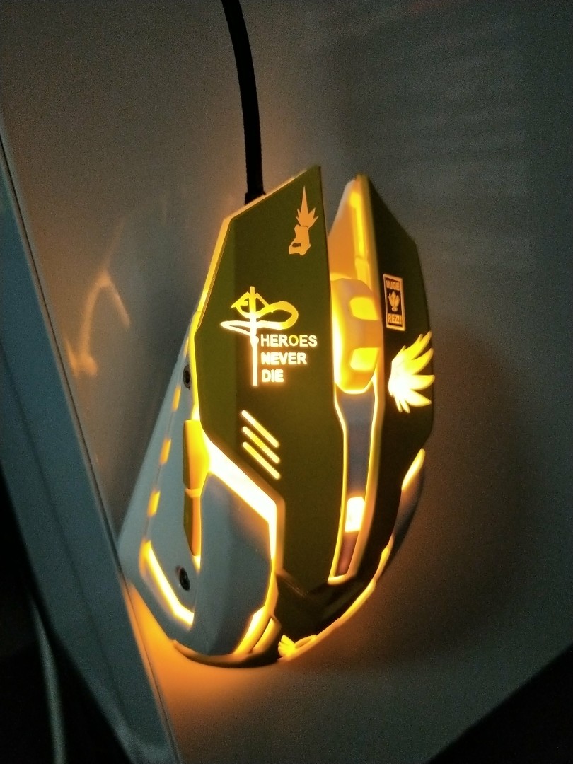 OverWatch Mercy Gaming Mouse, Computers & Tech, Parts & Accessories ...