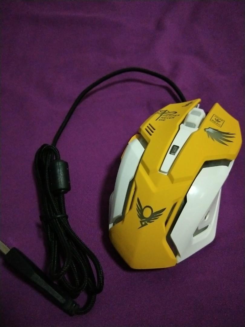 OverWatch Mercy Gaming Mouse, Computers & Tech, Parts & Accessories ...