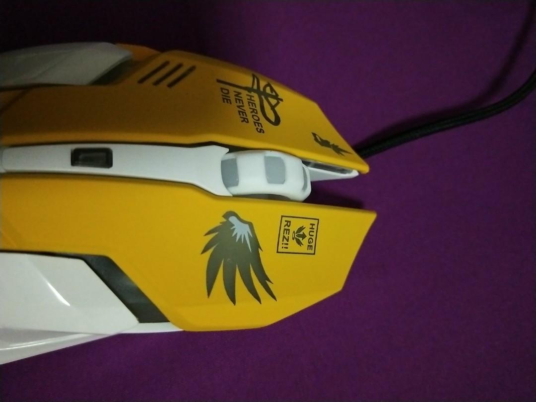 OverWatch Mercy Gaming Mouse, Computers & Tech, Parts & Accessories ...