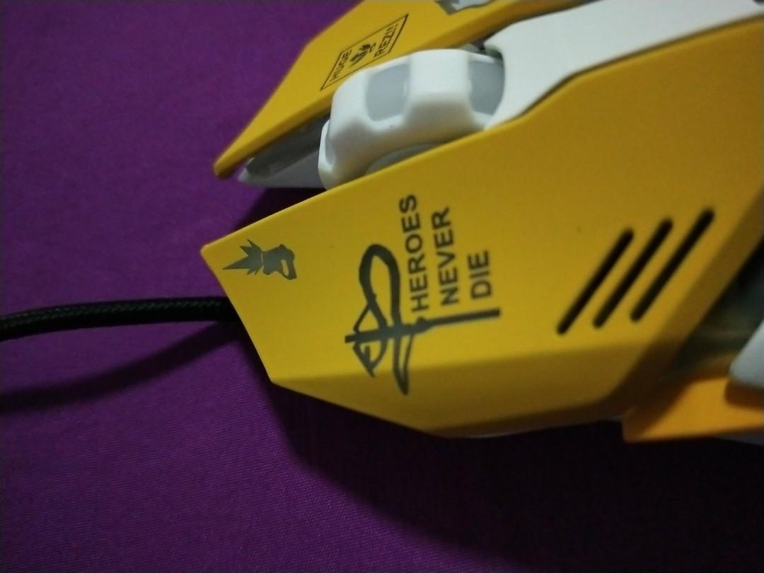 OverWatch Mercy Gaming Mouse, Computers & Tech, Parts & Accessories ...