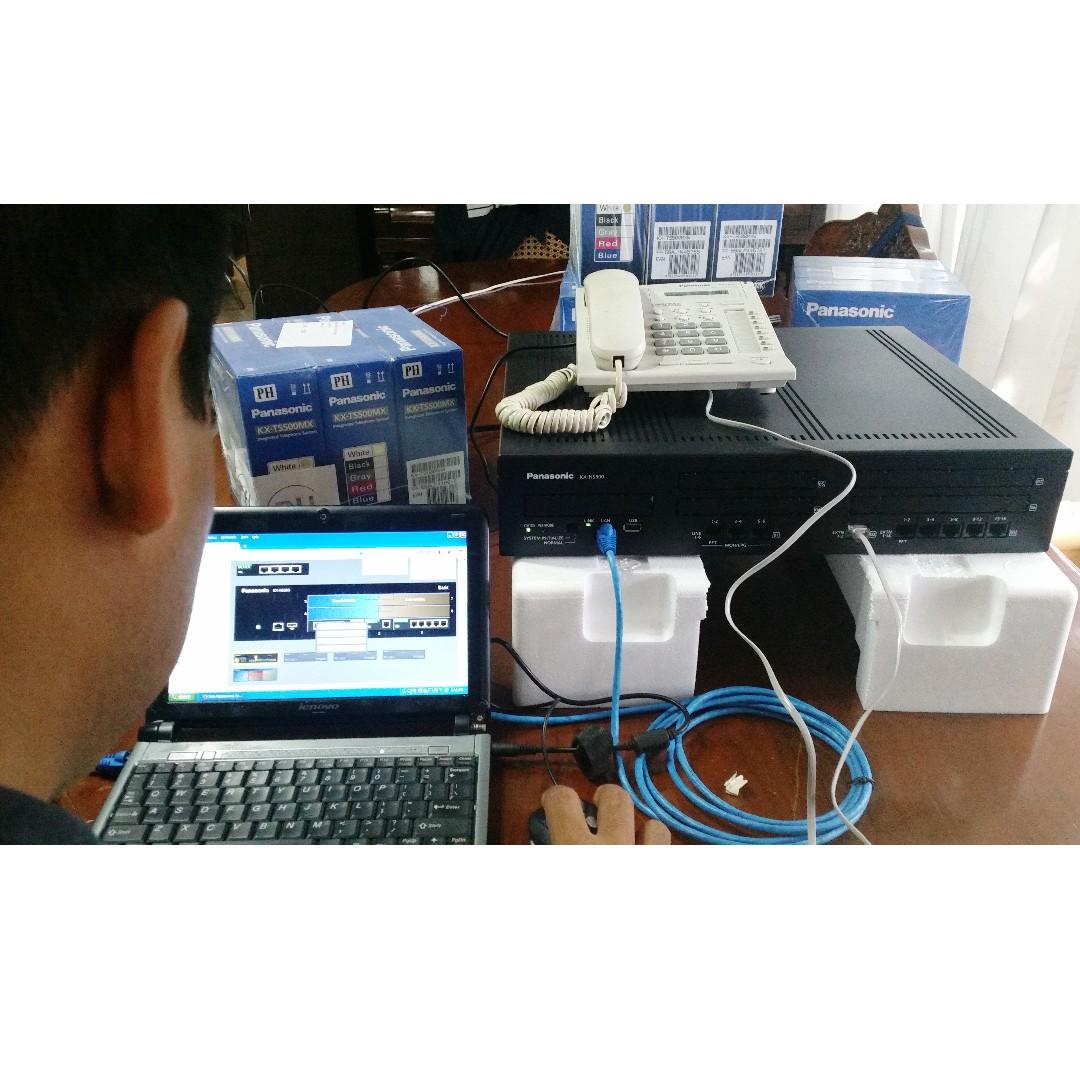 PABX Intercom System IP PBX Works Installation Telephone Structured ...