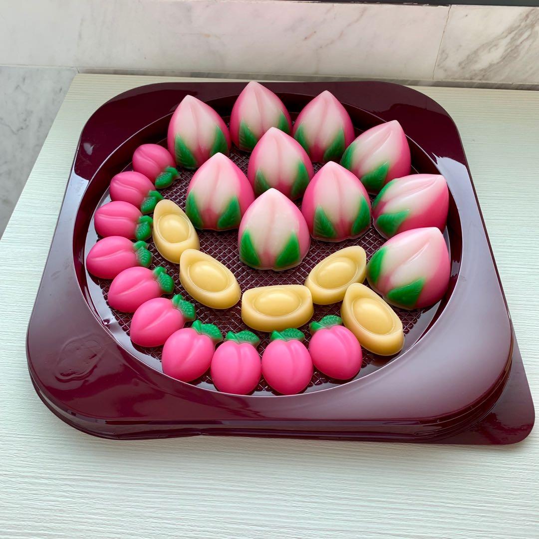 Peach ingot jelly agar agar platter, Food & Drinks, Homemade Bakes on ...