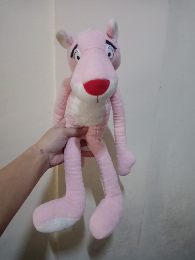 Pink panther stuffed toy, Hobbies & Toys, Toys & Games on Carousell