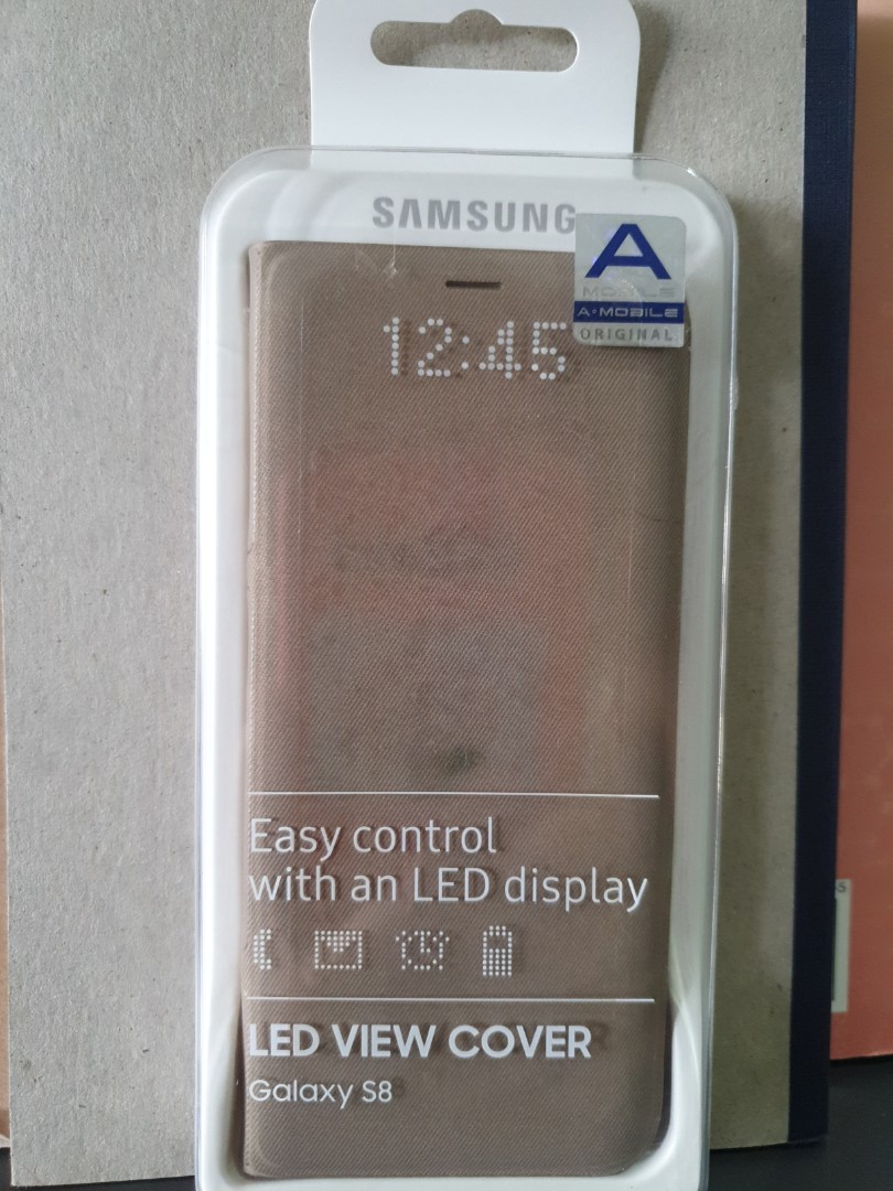 Samsung Glaxy S8 Easy control LED View cover, Mobile Phones & Gadgets ...