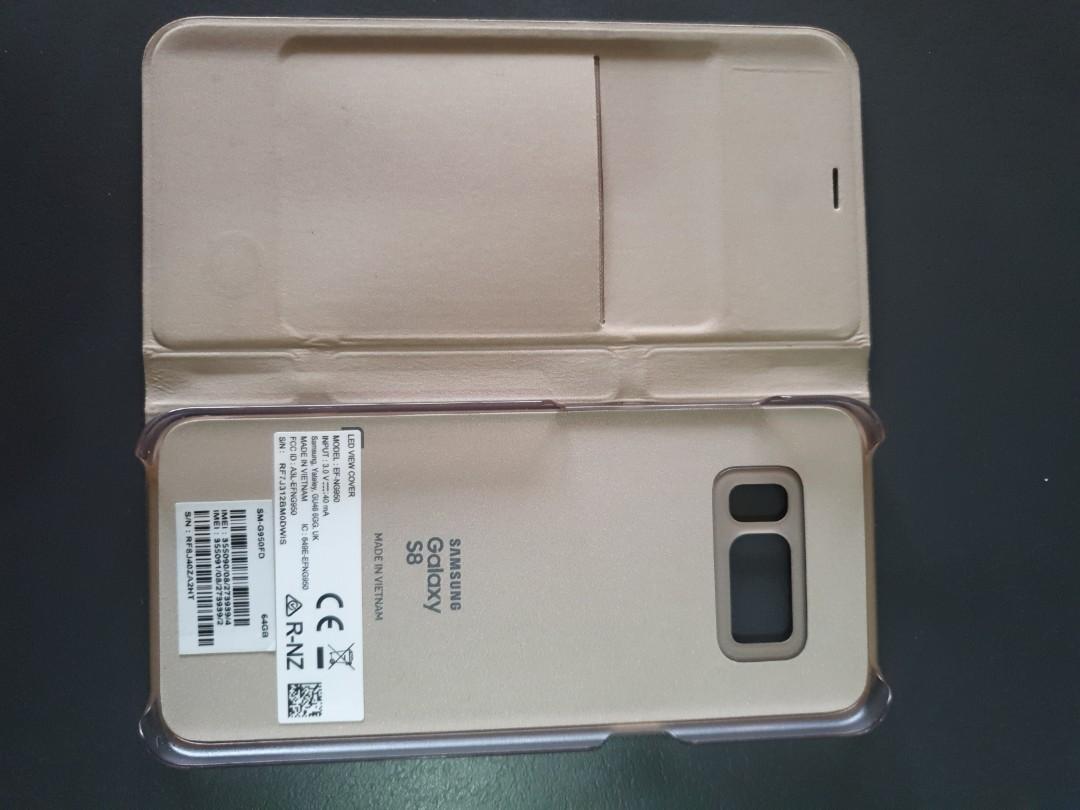 Samsung Glaxy S8 Easy control LED View cover, Mobile Phones & Gadgets ...