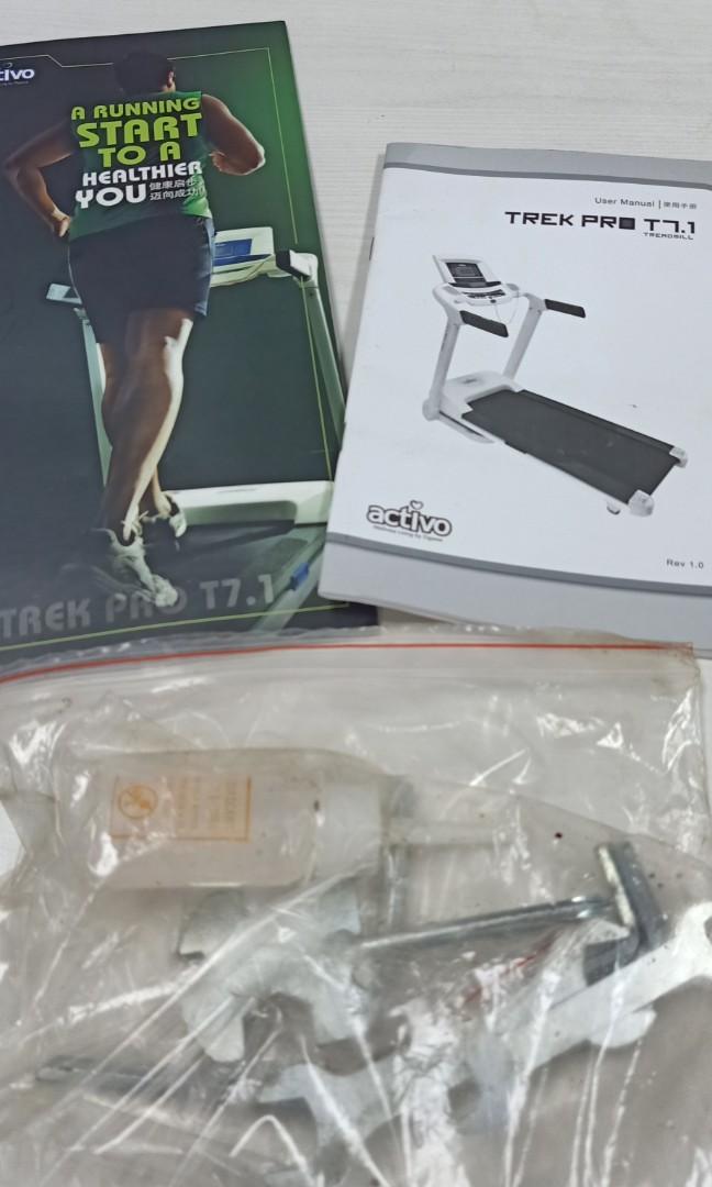 Treadmill activo by Ogawa. TREK PRO T7.1 AC2400 1.0CHP, Sports ...