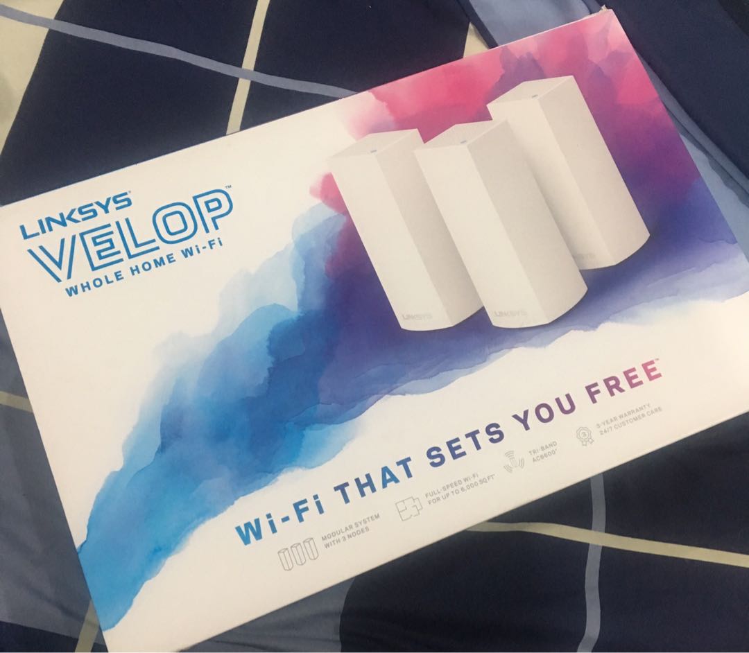 Linksys Velop Tri-band Wifi Mesh System AC6600 (3-Pack), Computers & Tech, Parts & Accessories ...