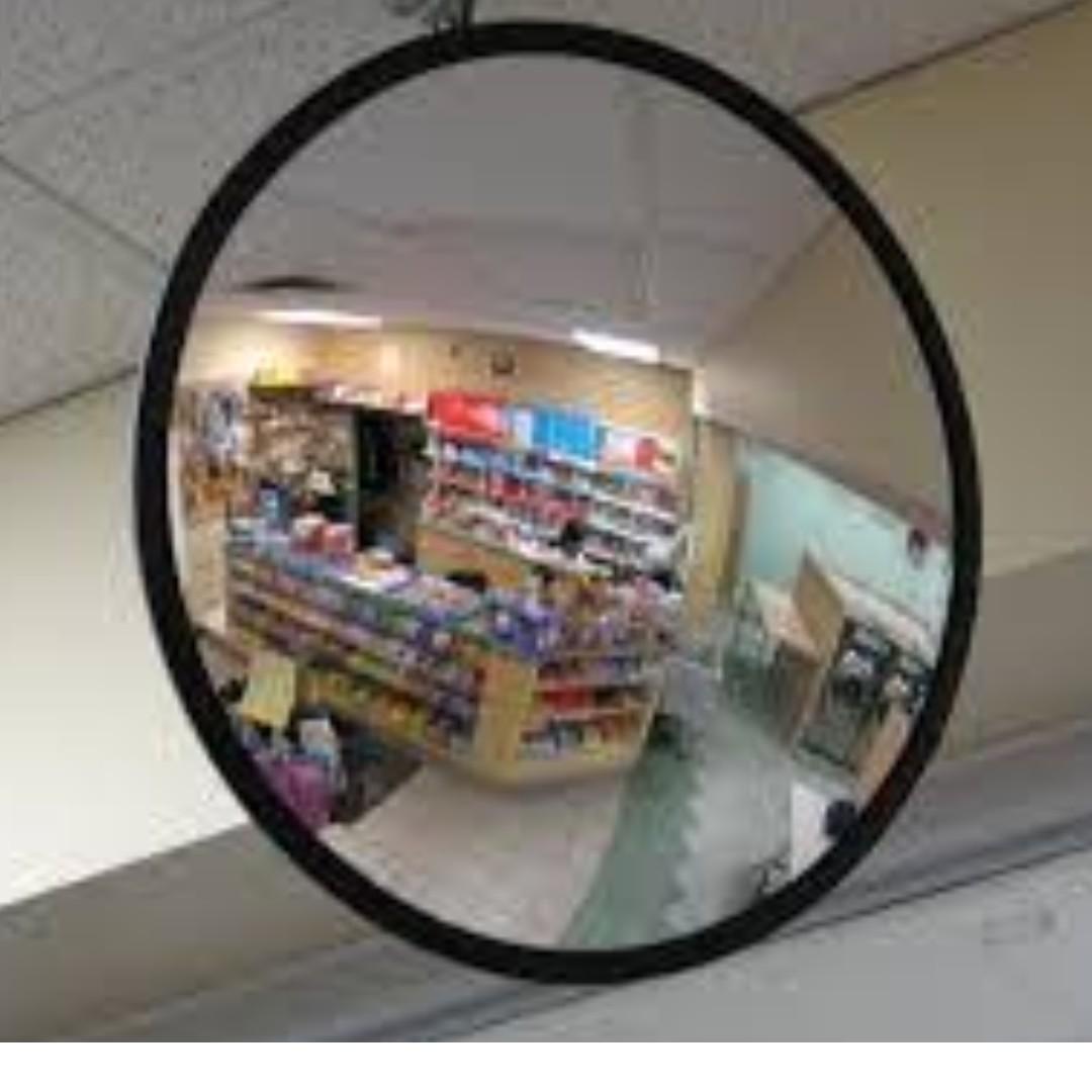 Wall Mounted Convex mirror. Indoor Convex mirror. Convex mirror ...