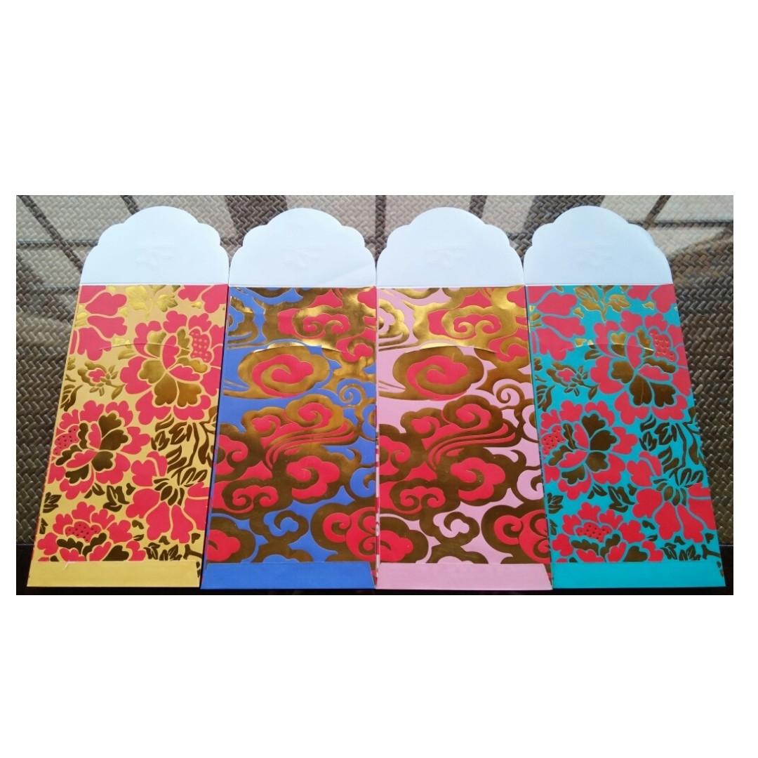 8 pcs Tung Lok Auspicious Red Packet / Ang Bao Pow Pau Pao / Sampul ...