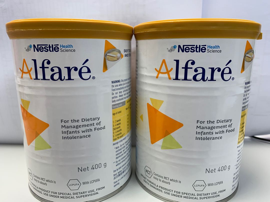 雀巢奶粉 Alfare 400g, 兒童＆孕婦用品, 護理及餵哺, 護理及餵哺 - 母乳及奶瓶 - Carousell