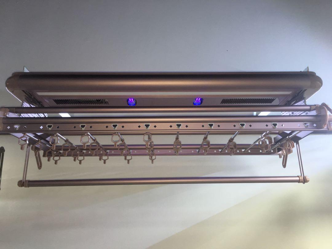 Advance Automated Electric Laundry Rack/System/Hanger with LED Light ...