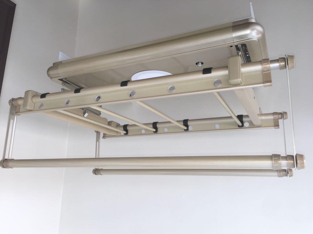 Advance Automated Electric Laundry Rack/System/Hanger with LED Light ...