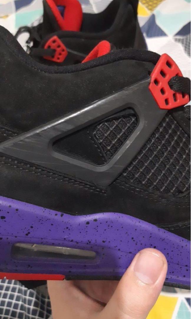AIR JORDAN 4 Raptors, Fesyen Pria, Sepatu , Sneakers di Carousell