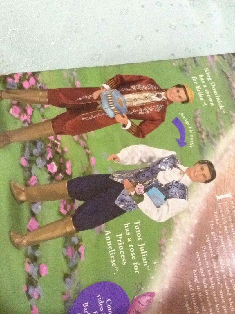 Barbie as the Princess and the Pauper - King Dominic doll, Hobbies ...