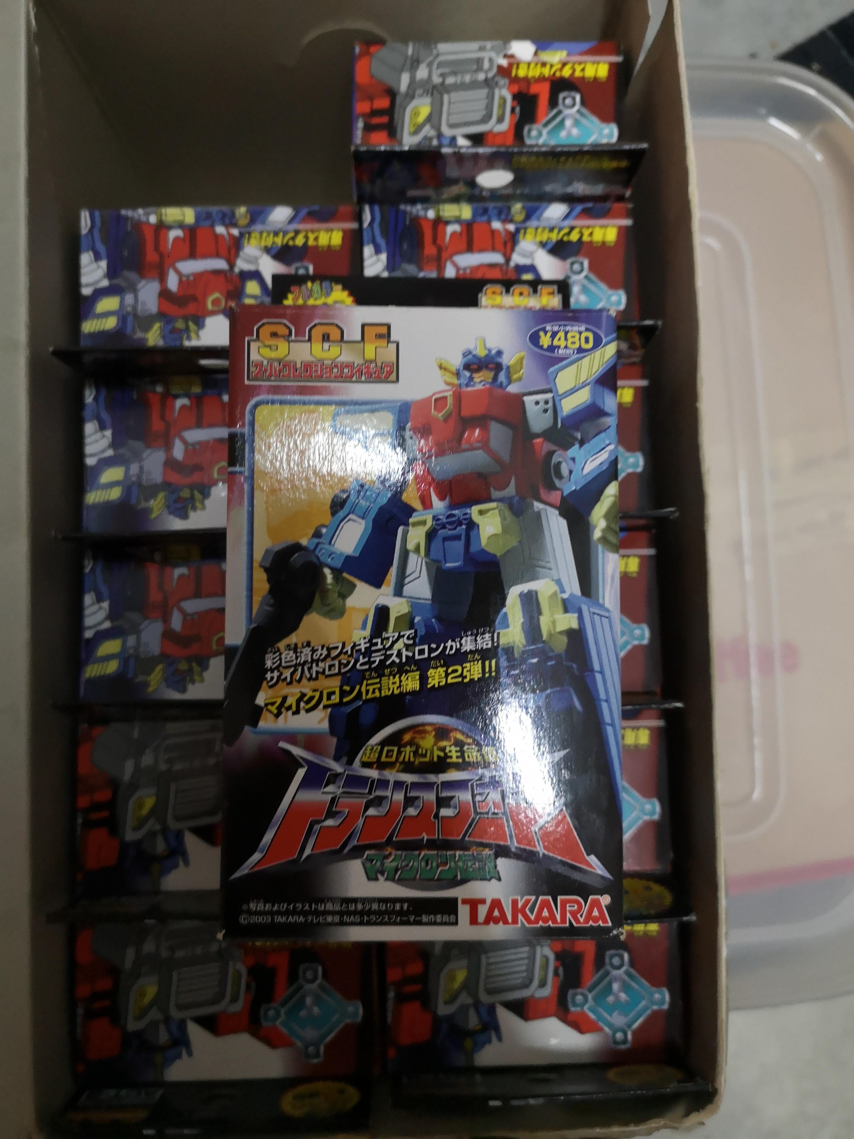 *BNIB* ULTRA RARE Takara SCF Transformers Act 9 Collectible Figures ...