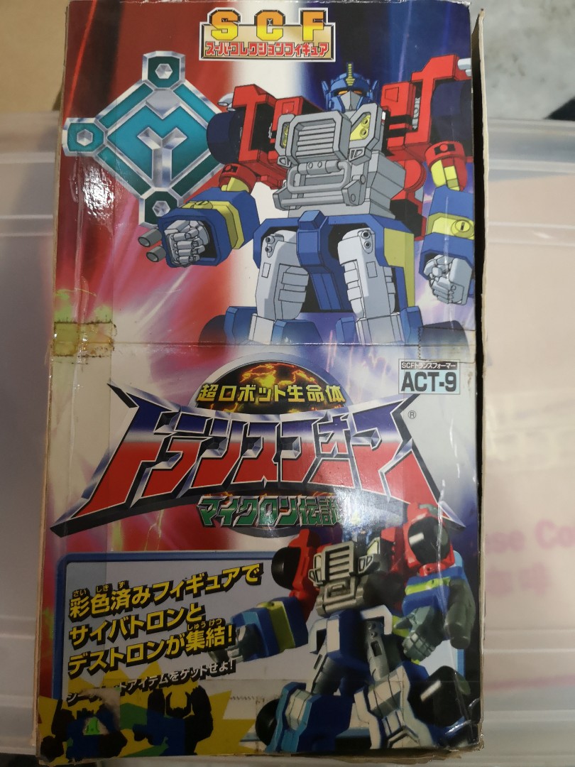 *BNIB* ULTRA RARE Takara SCF Transformers Act 9 Collectible Figures ...