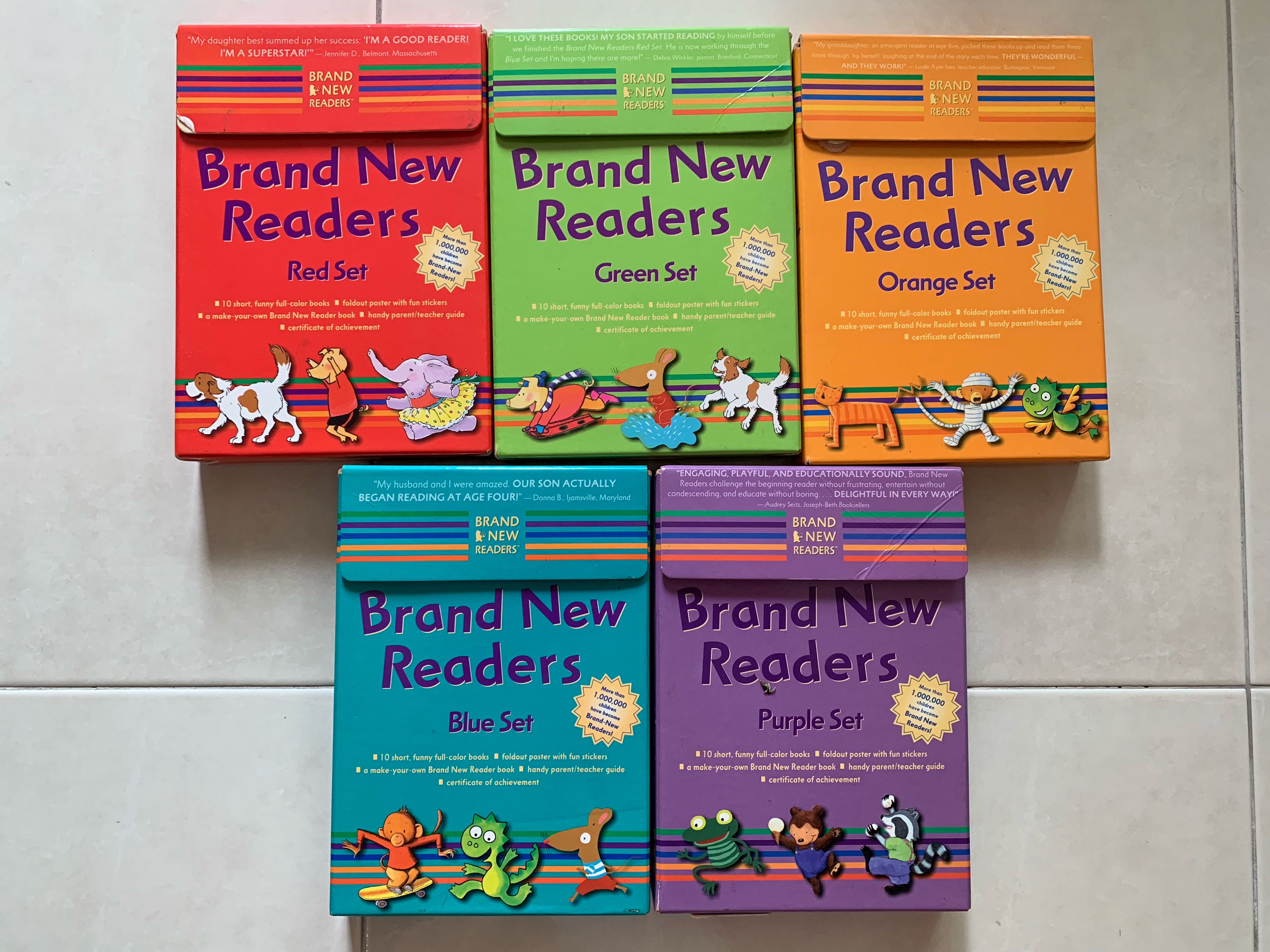 Brand new readers box sets, Hobbies & Toys, Books & Magazines, Children ...