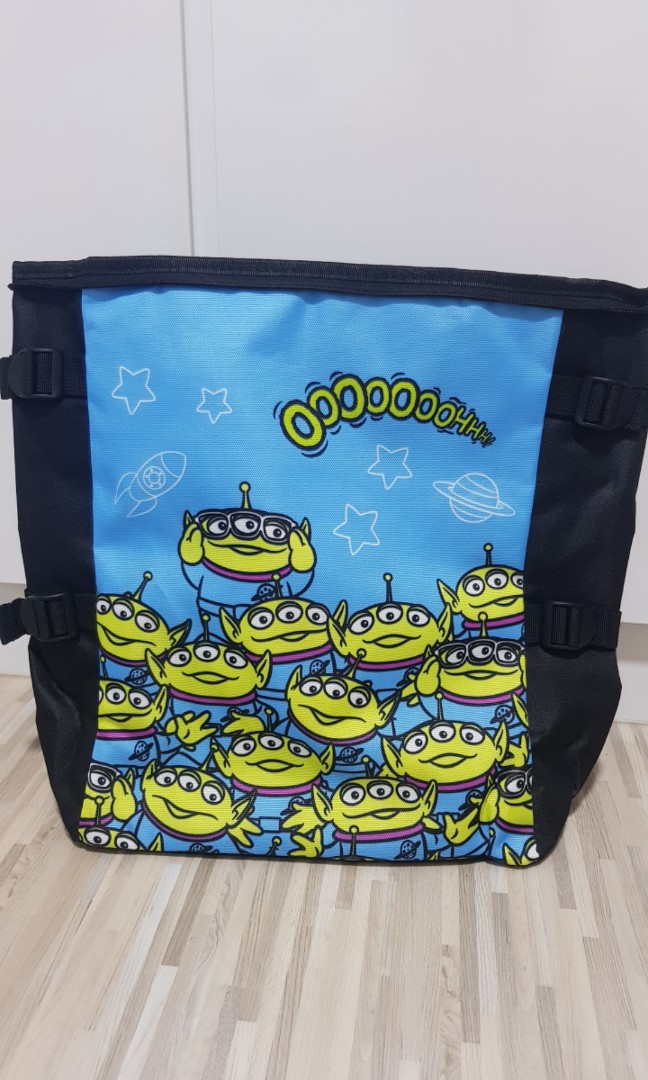 Disney Pixar Toy Story Little Green Men Alien Backpack, Men's Fashion ...