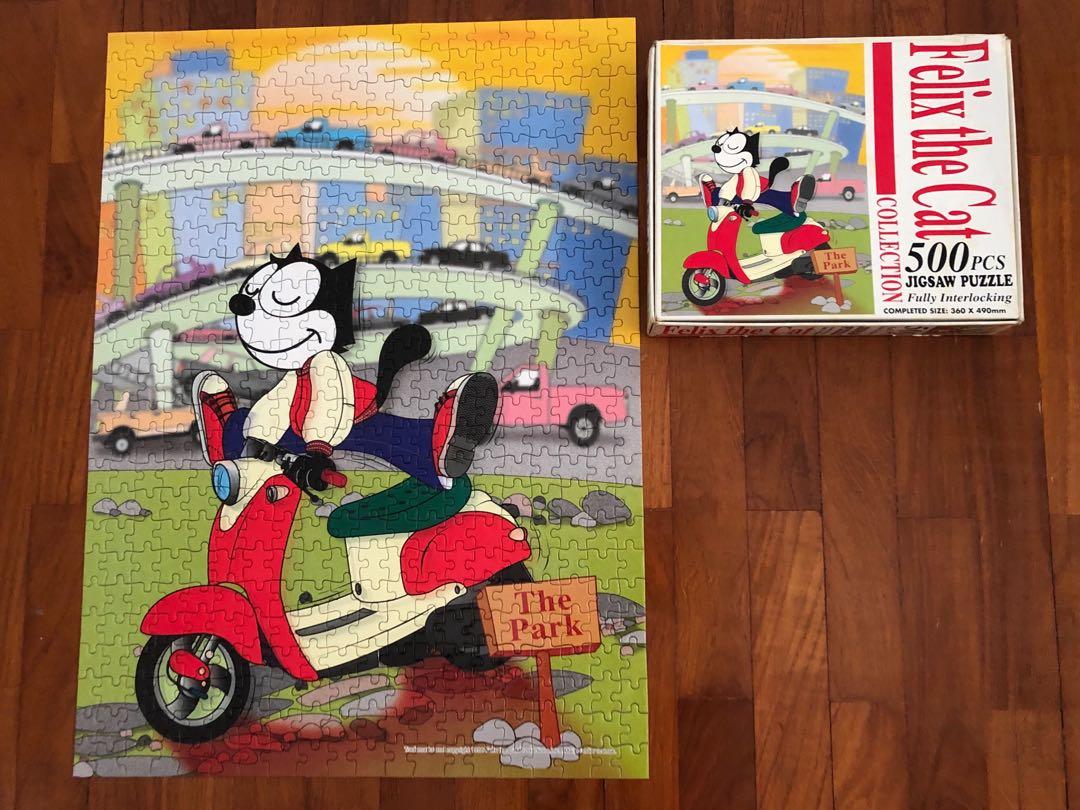 Felix the Cat Jigsaw Puzzles, Hobbies & Toys, Toys & Games on Carousell