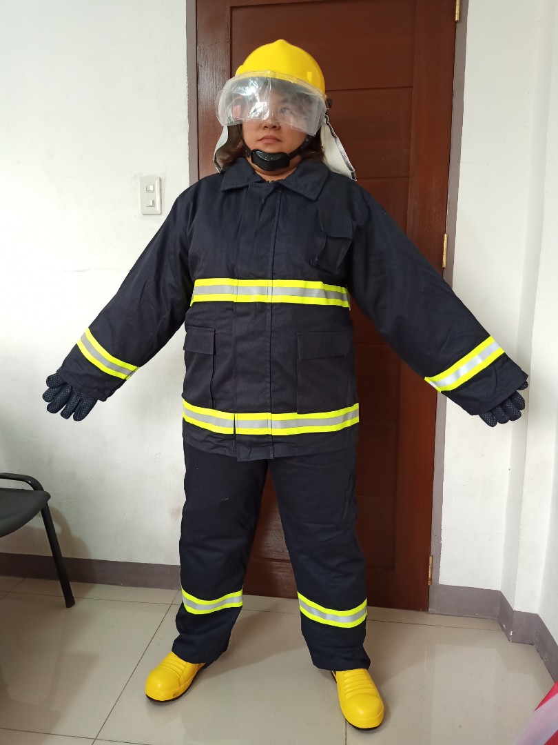 fireman suit fire man suit, Men's Fashion, Coats, Jackets and Outerwear ...
