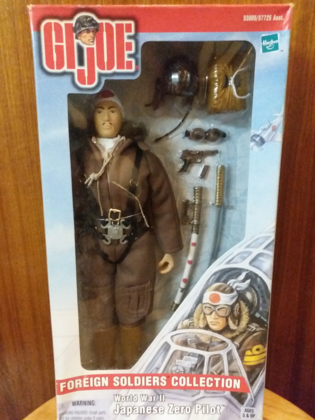 GIJOE Foreign Soldiers Collection World War II Japanese Zero Pilot, 興趣及遊戲, 玩具 & 遊戲類 - Carousell