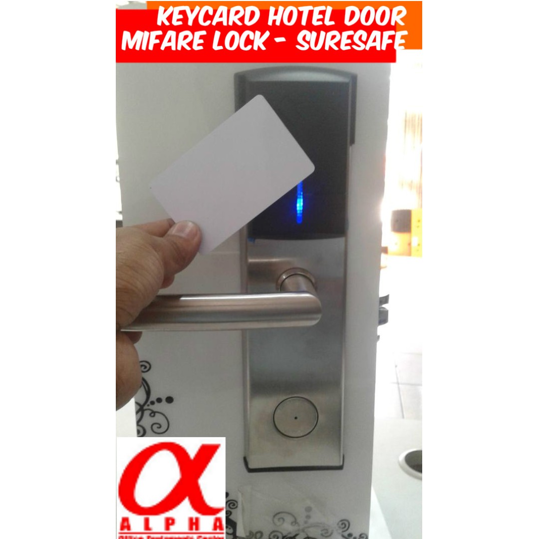 Hotel Room Keyless Door Lock Mechanism for Hotel and Resort, Furniture ...