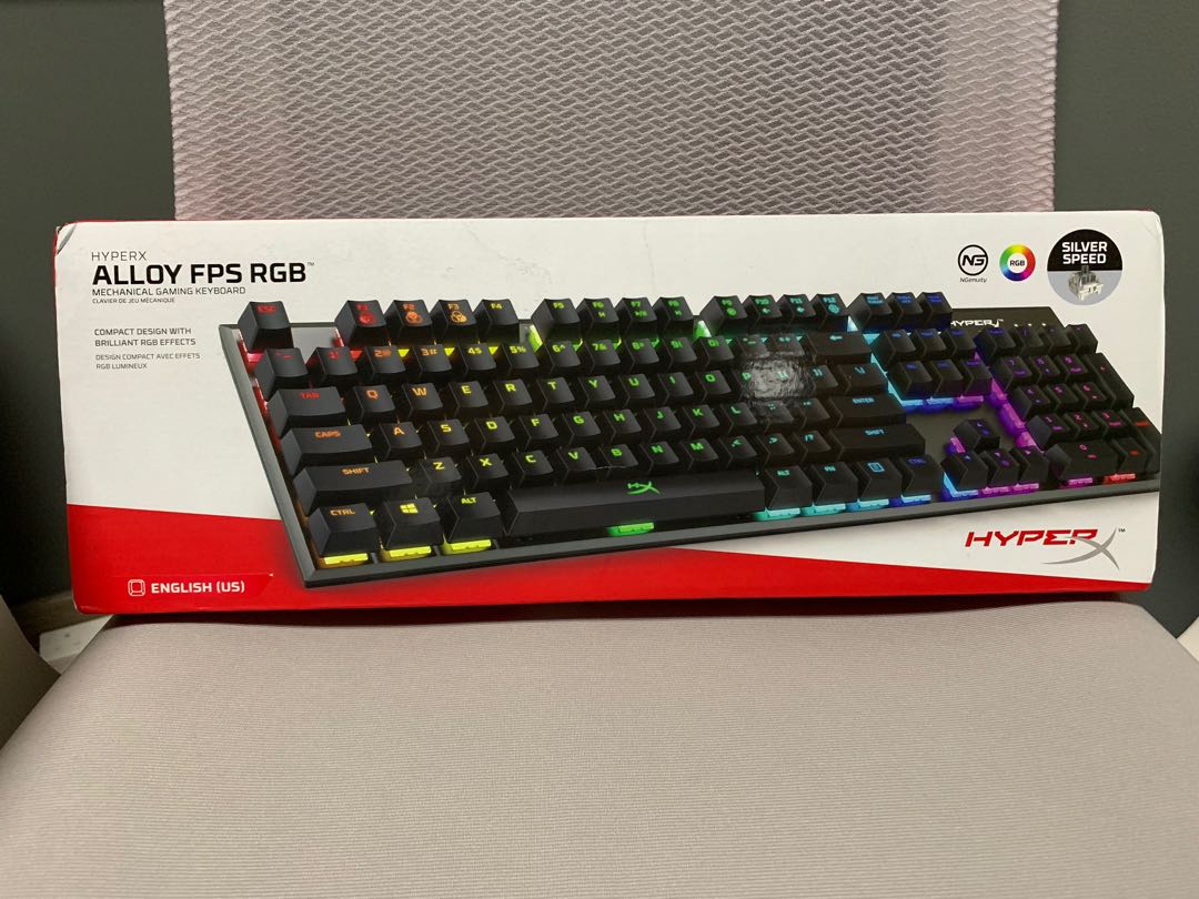 Hyperx Alloy Fps Rgb Computers Tech Parts Accessories Computer Keyboard On Carousell