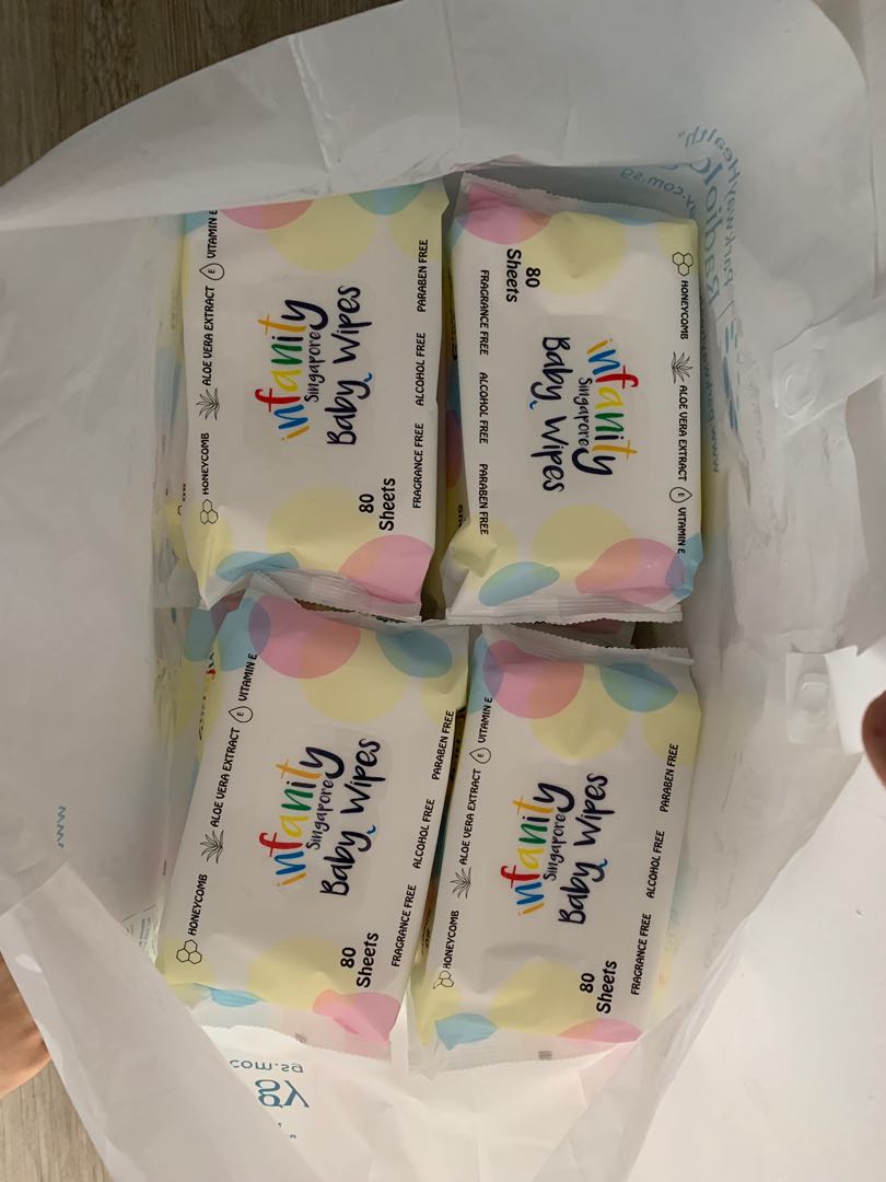 Infinity baby wipes x 16packs, Babies & Kids, Bathing & Changing ...