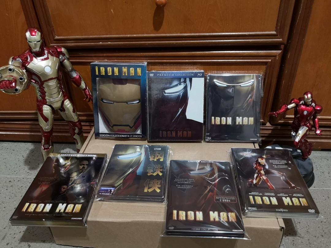 Iron Man 1-3 Complete Collection (Rare and Limited Editions), Hobbies ...