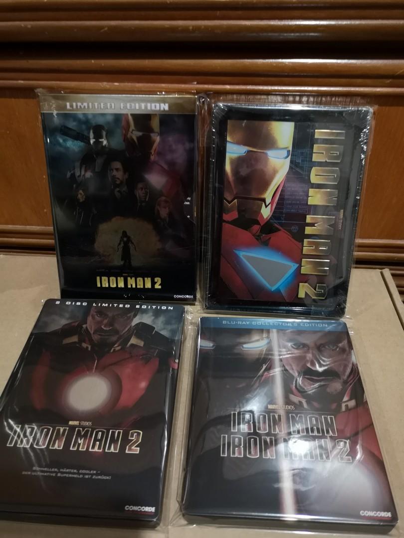 Iron Man 1-3 Complete Collection (Rare and Limited Editions), Hobbies ...
