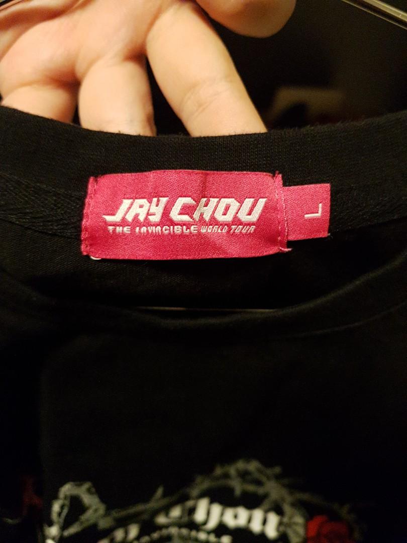 Jay Chou invincible tour T-shirt merch, Men's Fashion, Tops & Sets ...