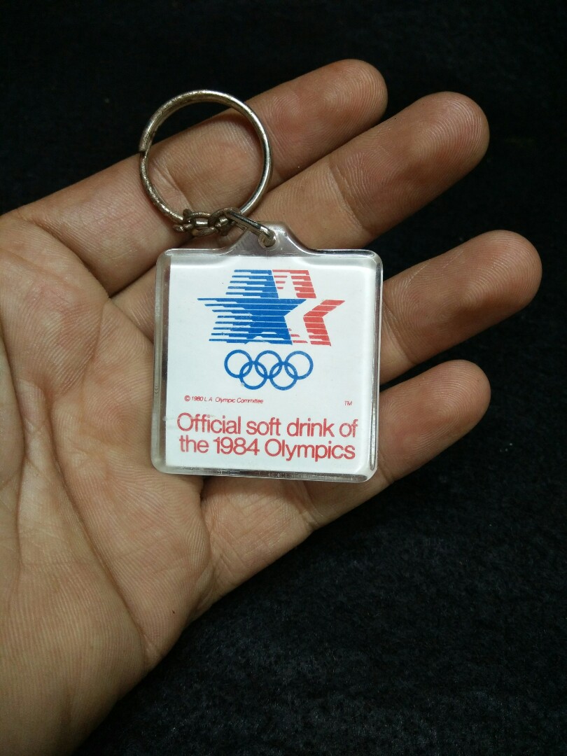 KEYCHAIN COCA COLA OLYMPIC, Hobbies & Toys, Collectibles & Memorabilia ...