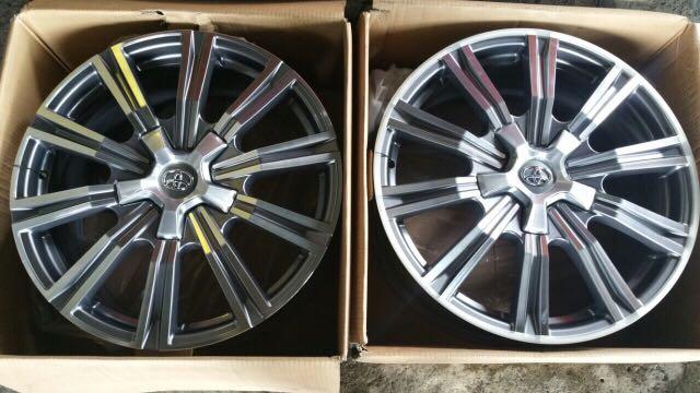 Landcruiser mags lexus lc, Car Parts & Accessories, Mags and Tires on ...